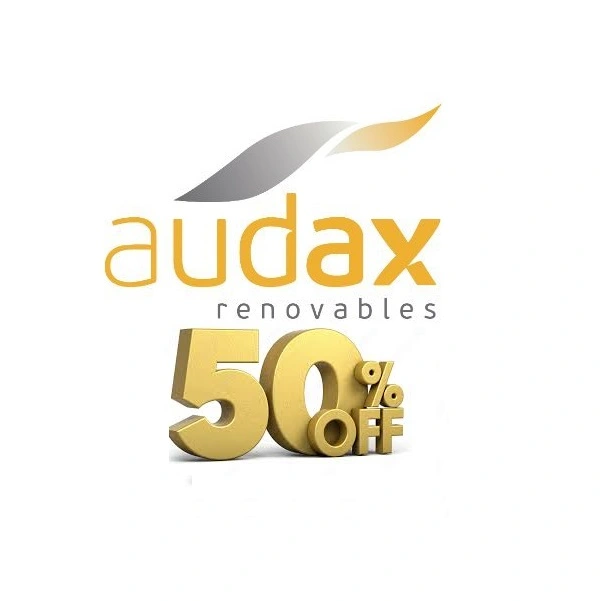Audax Renovables Luz y Gas ⚡Descuento -50%⚡